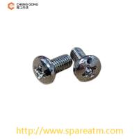 China M4*6*6 NCR S2 Waste Banknote Box Phillips Screw ATM Machine Parts For NCR Parts for sale