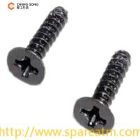 China 3*10 NCR S2 Waste Banknote Box Black Countersunk Self Tapping Screws ATM Machine Parts For NCR Parts for sale