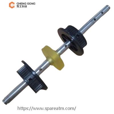 China 497-0517268-48 Fujitsu GSR50 Rubber Wheel Axle Assembly At The Rear Of The Platform Fujitsu ATM Machine Spare Parts New Orignal for sale