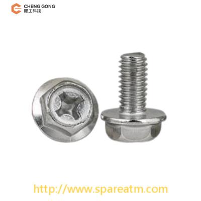 China M3*6 NCR S2 Platform Cross Hexagon Screw For NCR Parts Replacement Components for sale