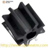 China 5.7*15.4*13.5 NCR S2 Trolley Rubber Gear 8 Teeth For NCR Parts Replacement Components for sale