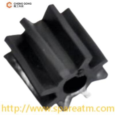 China 5.7*15.4*13.5 NCR S2 Trolley Rubber Gear 8 Teeth For NCR Parts Replacement Components for sale