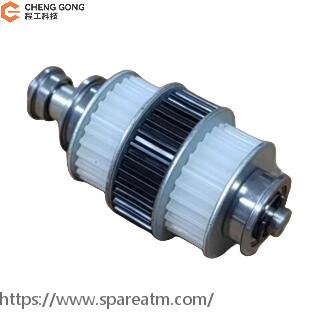 China 497-0517268-123 Fujitsu GSR50 Timing Pulley Assembly For Cash Dispensing Fujitsu ATM Machine Spare Parts New Orignal for sale