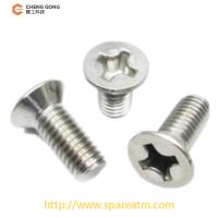 China M3*6*5.4 NCR S2 Cross Countersunk Screw For NCR Parts Replacement Components for sale