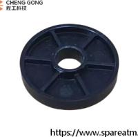 China 497-0517268-215 Fujitsu GSR50 Platform Black Wheel Fujitsu ATM Machine Spare Parts New Original for sale