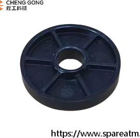 China 497-0517268-215 Fujitsu GSR50 Platform Black Wheel Fujitsu ATM Machine Spare Parts New Original for sale