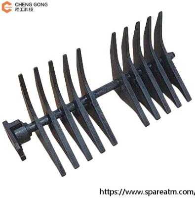 China 497-0517268-218 Fujitsu GSR50 Platform Plastic Guide Fujitsu ATM Machine Spare Parts New Original for sale