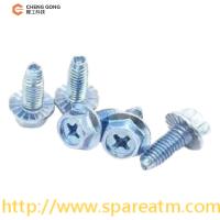 China M3*6 NCR S2 Channel Cross Hexagon Screw For NCR Parts Replacement Components for sale