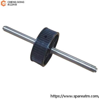 China 497-0517268-251 Fujitsu GSR50 Platform 56-Tooth Stub Shaft Assembly Fujitsu ATM Machine Spare Parts New Original for sale