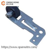 China 497-0517268-317 Fujitsu GSR50 Platform Rubber Wheel Bracket Assembly Fujitsu ATM Machine Spare Parts for sale
