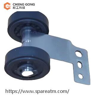 China 497-0517268-320 Fujitsu GSR50 Platform Double Rubber Wheel Assembly (Left) Fujitsu ATM Machine Spare Parts for sale