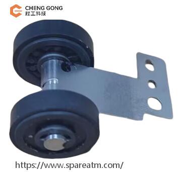 China 497-0517268-324 Fujitsu GSR50 Platform Double Rubber Wheel Assembly (Right) Fujitsu ATM Machine Spare Parts for sale