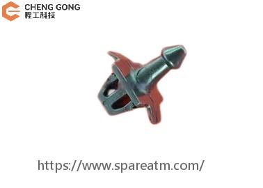 China 49023555000B 49-023555-000B Diebold ATM Machine Parts Diebold Pin Snap Latch Square black for sale