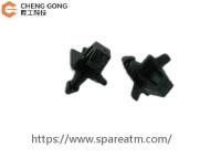 China 49023555000B 49-023555-000B Diebold ATM Machine Parts Diebold Pin Snap Latch Square black for sale