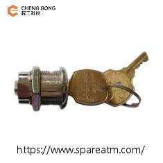 China Diebold Opteva Cassette Lock and Keys Diebold Nixdorf ATM Machine Spare Parts for sale