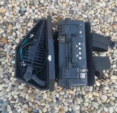 China Backpack Military Signal Jammer With 5km Jamming Range And 7 frequency Bands for sale