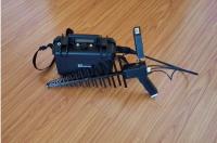 China Small Case Type Drone Signal Jammer Multiple Working Bands With Self Protect Function for sale
