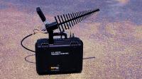 China Multiple Working Bands Waterproof Directional Drone Jammer 41X32X17cm for sale