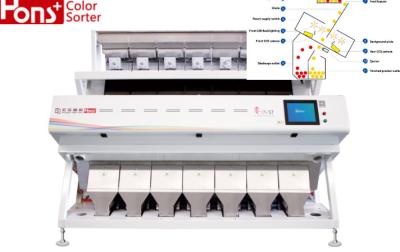 China RGB Camera Bean Rice Sorter Machine 3.5t/H Multiple Function for sale