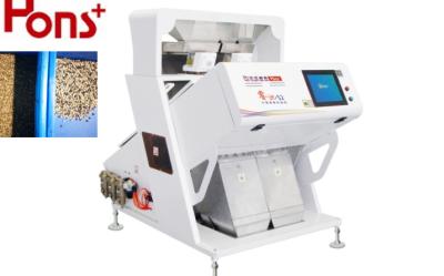 China CCD Camera Black Beans Coffee Bean  Color Sorter 2 Chutes Optical for sale