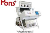 China Optical Control CCD Agricultural Wheat Color Sorter 3 Chute for sale