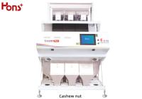 China CCD Camera Cashew Nut Color Sorter 189 Channels 3 Chutes for sale