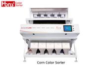 China 5 Chutes Maize Corn Grain CCD Color Sorter Intelligent for sale