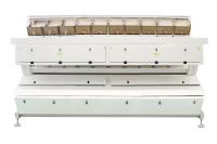 China 8.0 - 15.0T/H Capacity Bean Sorting Machine White Color HD Recognition for sale