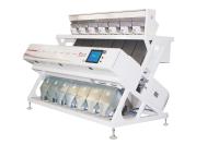 China 7 Chutes Corn Big Capacity Colour Sorting Machine Good Stability White Color for sale