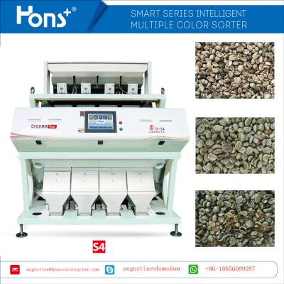China Hons Brand Model S4 Robusta Coffee Beans Color Sorter With RGB Full Color Camera for sale
