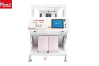 China Agricultural White Color Sorter Machine Automatic For Food Products/Grain 1.2~2.5Tons/Hour Capacity for sale