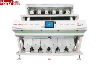China High Capacity Cheep Price Intelligent Rice Color Sorter with Good Quality 6Chutes for sale