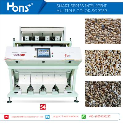 China Hons Brand S4 Long Lifetime Ejector Wheats Color Sorter With RGB Camera for sale