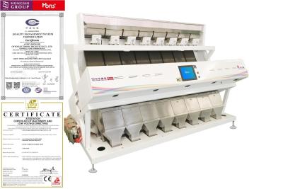 China High Effective CCD Cereal Color Sorting Machine 4.6KW Power With Intelligent Image Acquisition for sale