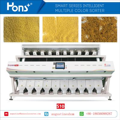 China 630 Channels Large Capacity Yellow Rice Full Color Camera Color Sorter for sale