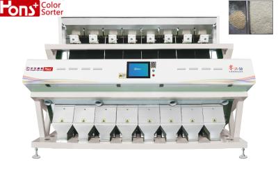 China Large CCD Sensor 8 Chutes Color Sorting Machine For Grain Rice for sale