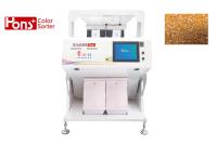 China 2 Chutes Grain Corn Color Sorter Machine CCD Technology for sale