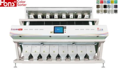 China Automatic Big Capacity Plastic Color Sorting Machine 8 Chutes 3.6KW Power for sale