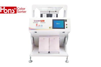 China Electronic Control Color Sorter Machine 2 Chutes Sorting Plastic / Broken Glass for sale