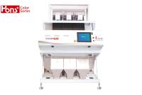 China 3 Chutes Full Automatic Color Sorter Machine For Agriculture Rice / Beans for sale