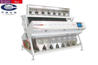 China 4KW  Discolored Raw Material Ejecting CCD Color Sorter Machine for sale