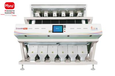 China 1400kg Electronic Cashew Nut CCD Color Sorter 0.02mm2 Sensor Based for sale