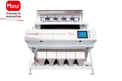 China 5 Chutes CCD Colour Sorter Machine Remote Interconnection Fast Data Transmission for sale