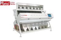 China 2500kg LED Cashew Nuts Color Sorter 7 Chutes With Vibratory Feeder for sale