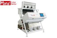 China 3 Chutes Peanut CCD Color Sorter Low Consumption  Multiple Selections for sale