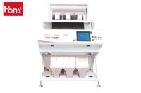 China Rgb Camera 2.6kw Agricultural Optical 3 Chutes Ccd Color Sorter 2.0t/Hour for sale