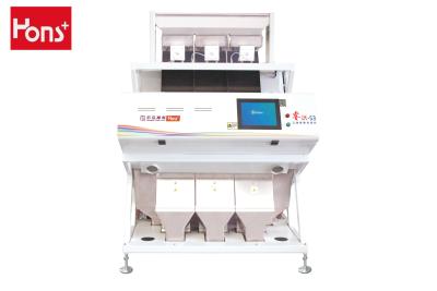 China Rgb Camera 2.6kw Agricultural Optical 3 Chutes Ccd Color Sorter 2.0t/Hour for sale