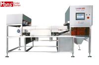 China Wide Channel Plastic Pllets Belt Sorter Machine 400kg/Hour for sale