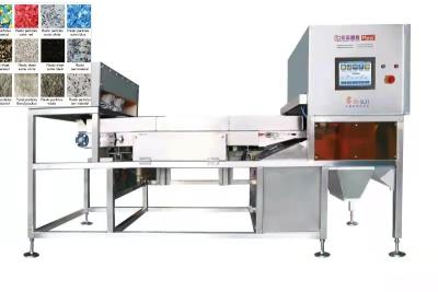 China 5400Pixel Wide Channel CCD Camera 500kg/H Belt Color Sorter For Plastic for sale