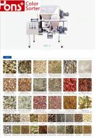 China Vacuum Gravity CCD Color Sorter For Sea Food Or Dried Food for sale